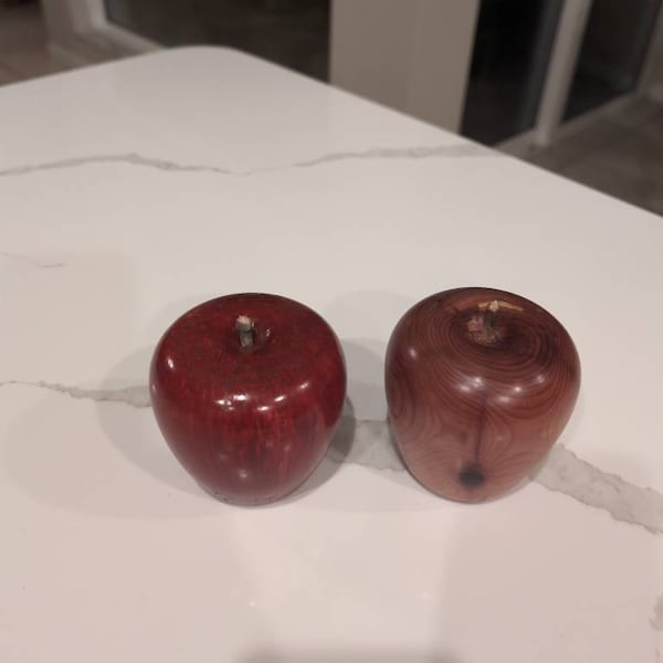 Wooden Acorns - Maple, Hackberry, Bradford Pear, Set of 5, Fall Decor ...