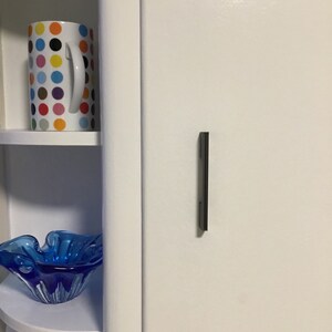 3.75 5 Double Color Wardrobe Handles Modern Cabinet Door Pulls Kitchen ...