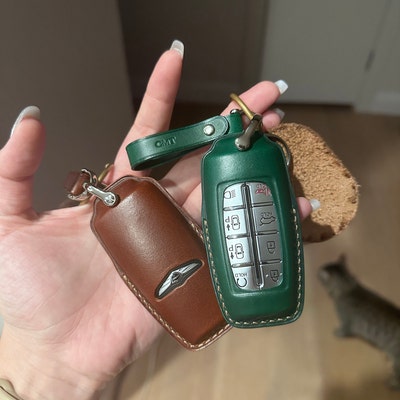 BMW Key Chain, Leather Car Key Fob Cover, Remote Key Case, Car Key Case ...