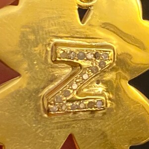 Custom Monogram CD-DC Monogram Jewelry Pave Diamond - Etsy