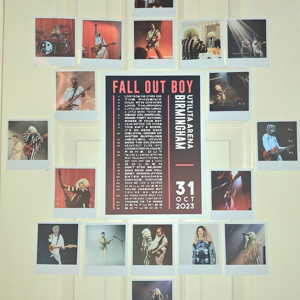 Keane 2024 Setlist Poster Print – UK Gig Concert Tour O2 Arena – Live ...