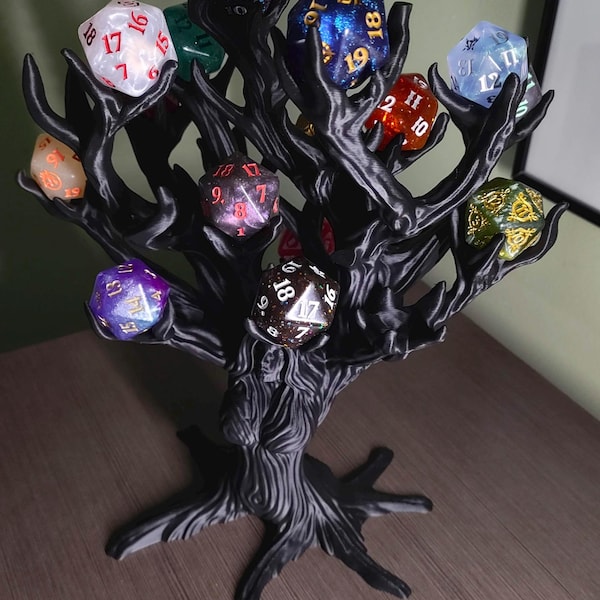 Dice Tree Goddess: Tabletop RPG Dice Display - Etsy