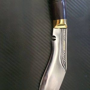 11-inches Long Blade Five Fuller Khukuri-kukri Full Tang Handle Best ...