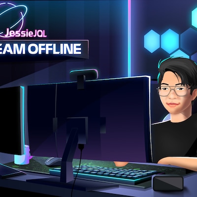 CAT HOUSE Animated Stream Screen for Twitch Lofi Game Room Twitch ...