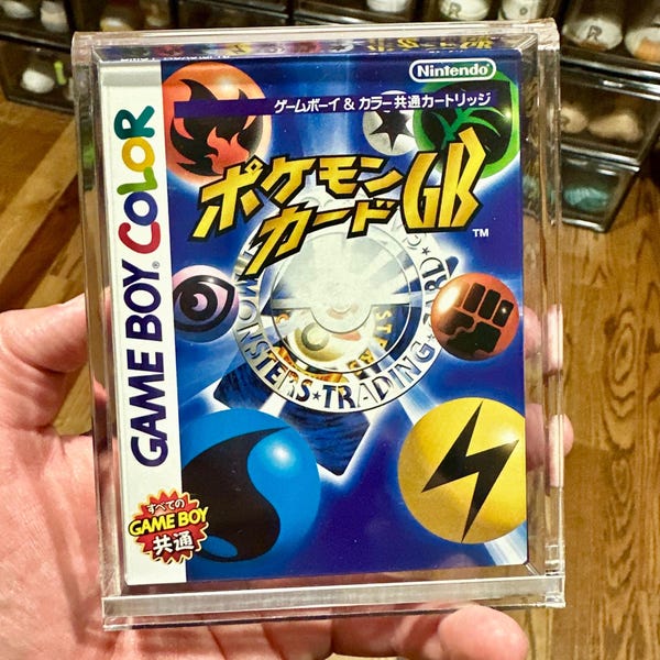 Game Boy Advance Console Acrylic Nintendo Storage Display Case | 90% ...