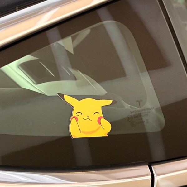 Homer Simpson Peeker Peeking Peekabo Car Decals MacBook Stickers ...