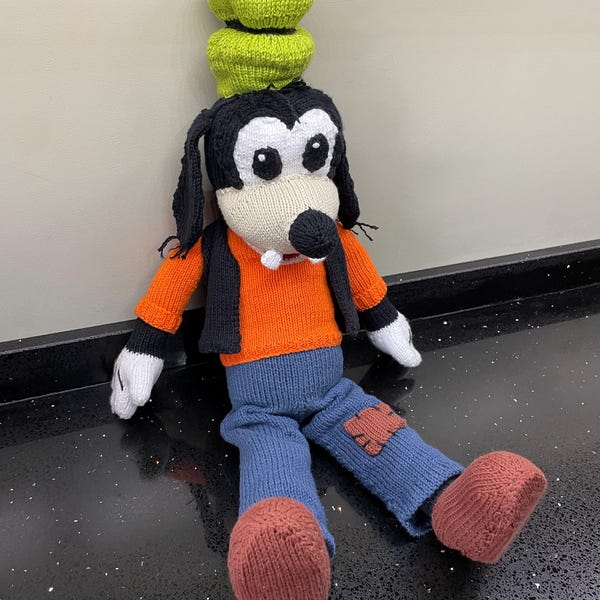 Goofy Knitting Pattern - Etsy