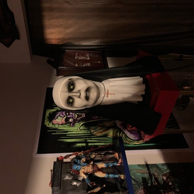 Valak the Nun Latex Mask Bust Display Made to Order 6-8 Weeks ...