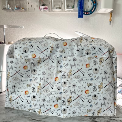 Sewing Machine Cover Pattern PDF Sewing Pattern Dust Cover With Storage ...