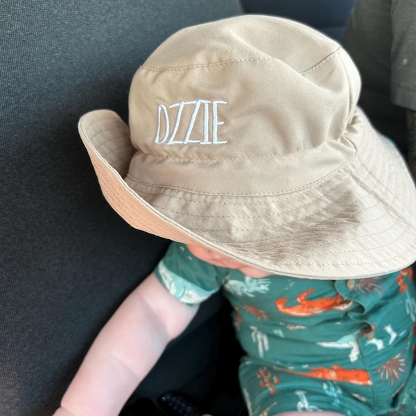 Custom Kids Summer Hat, Embroidered Baby Hat, Personalized Hat, Custom ...