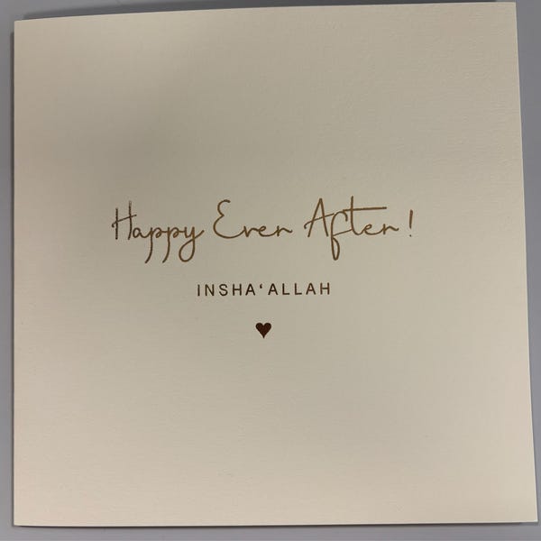 Luxury 'shifa' Get Well Soon Islamic Card in Gold Foil - RC 36 - Etsy