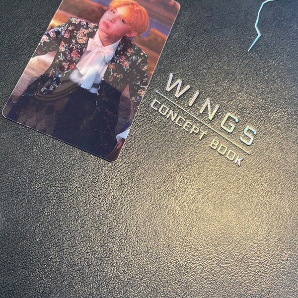BTS Members Concept Book Limited Edition With 1 Random Lenticular Card ...