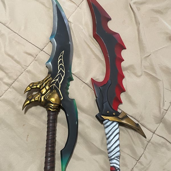 Virtuous Treaty - 2B Sword From Nier Automata Cosplay Prop MDF (wood ...