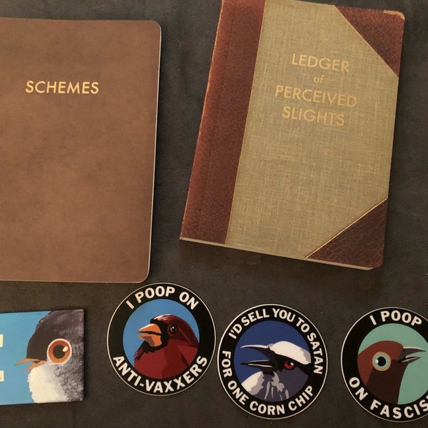 Ledger of Perceived Slights - JOURNAL - Humor - Gift - Etsy