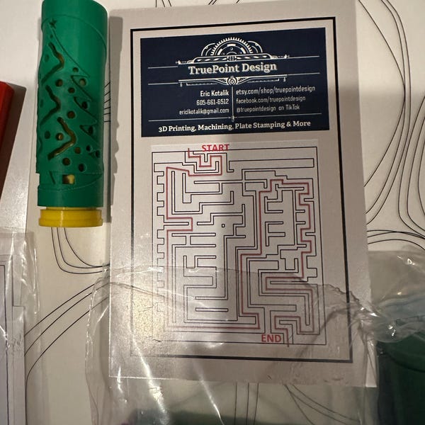 Money Puzzle, Gift Card Puzzle, Graduation, 4 Inch 3D Puzzle, Maze ...