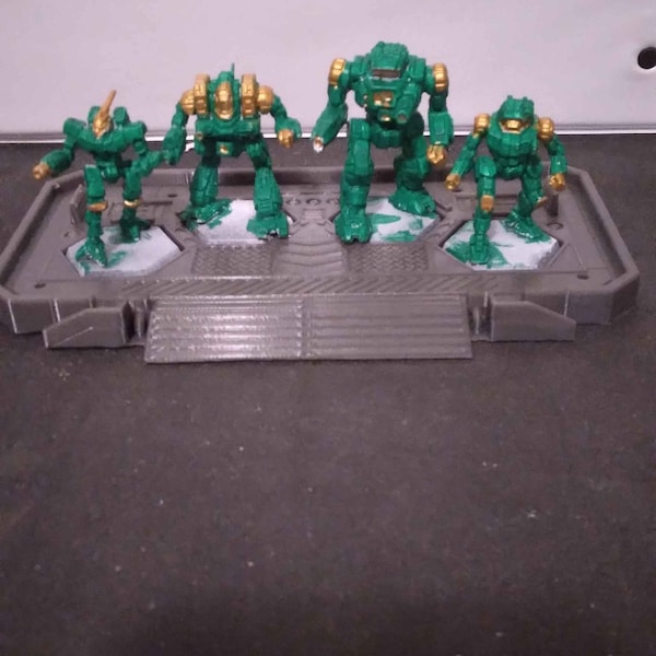 6MM Scale Mecha Combat Buildings - Painted - Etsy
