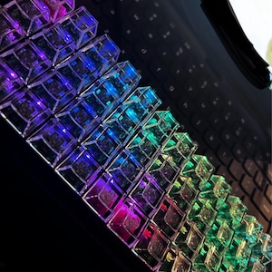 Clear Keycaps Set Blank Keycap Backlit Keycaps Cherry Keycaps ...