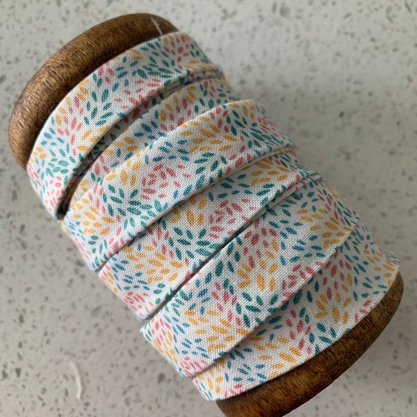 Blue Floral Ribbon, Floral Ribbons, Spring Ribbon, Ribbon With Flowers ...