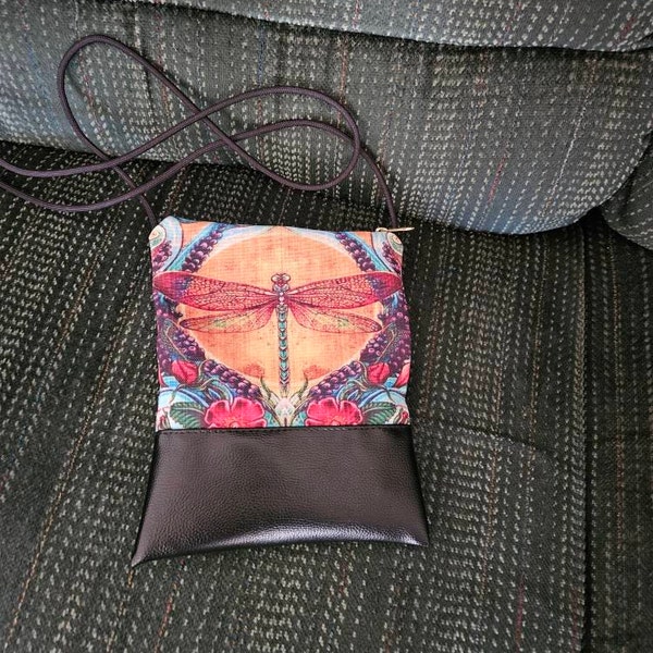 Cross Body Bag Boho Sling Bag Bohemian Dragonfly Purse Cell Phone Purse ...