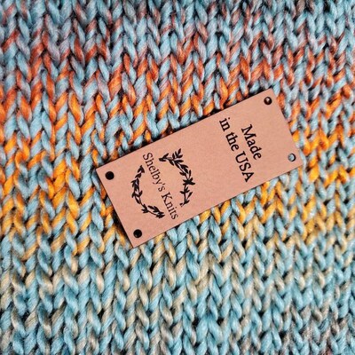 Tags for Handmade Items, Knitting Tag Personalized, Personalized Sewing ...