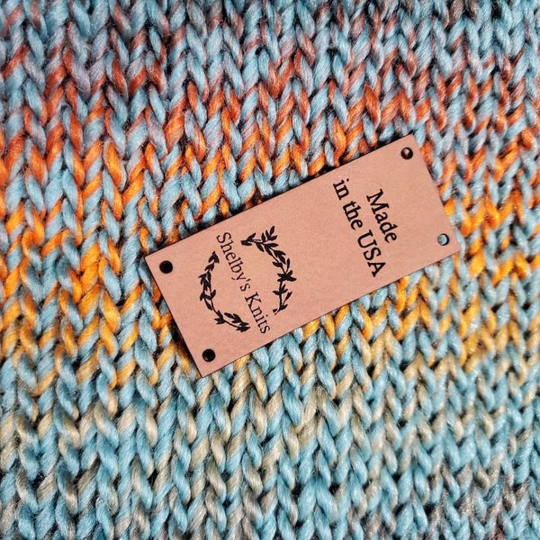 Tags for Handmade Items, Knitting Tag Personalized, Personalized Sewing ...