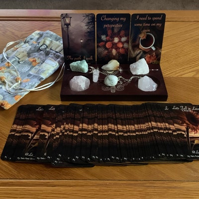 HALLOWEEN Deck the SPOOKY SEASON Oracle Mystical Halloween Tarot love ...