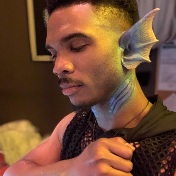 Siren Gills / Mermaid / Silicone Prosthetic / Fish / Sea Creature / SFX ...
