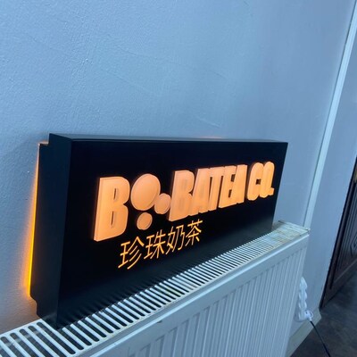 3d Backlit Sign 3d Led Signage Custom Outdoor Logo Light - Etsy