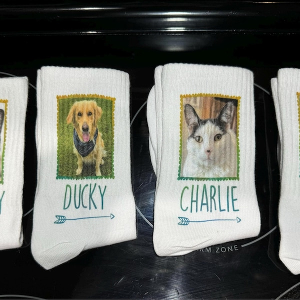 Custom Printed Socks for Sports Teams, Personalized Socks With Player ...
