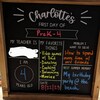 First Day of School Chalkboard Personalized Framed Double Sided First ...