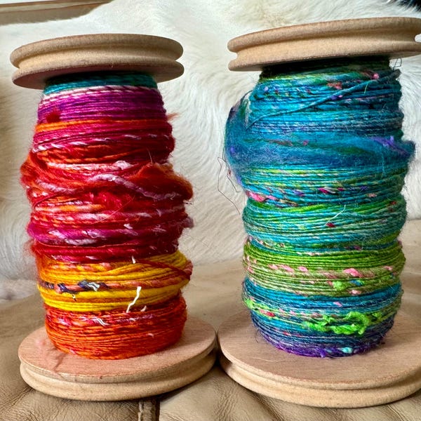 Fall Colors Art Batt, Merino Batt, Spinning Art Batt, Art Yarn ...