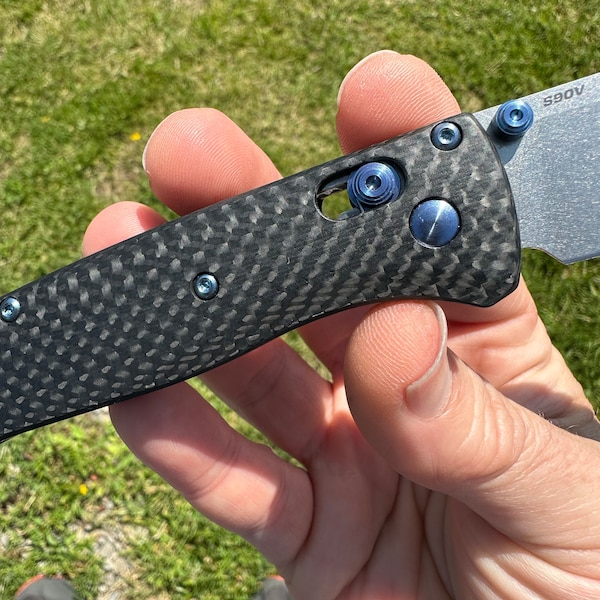 535/533/537 Blue Smooth Action Axis Bars for Benchmade Bugout / Mini ...