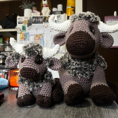 Bison, Bison Crochet Pattern, Crochet, Pattern, Bison Tutorial ...