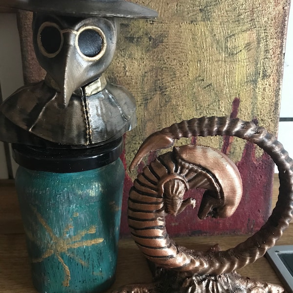 H.R. Giger Inspired Alien Newborn Chestburster Prometheus Xenomorph ...