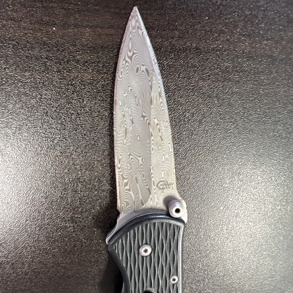 Damascus Steel Pattern (2 Pack) SVG and Png(transparent Background ...