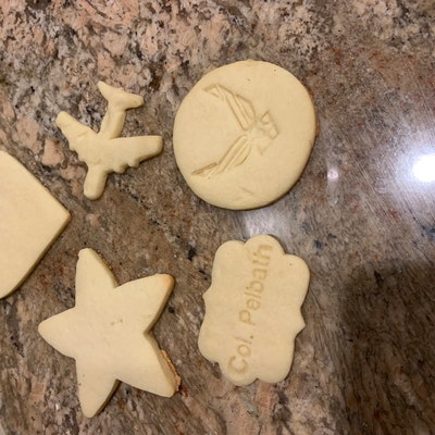 Personalized Plaque Shaped Cookie Cutter With Name Imprint - Etsy