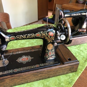 1930 Singer Model 101 Sewing Machine Documented New Finish | Etsy