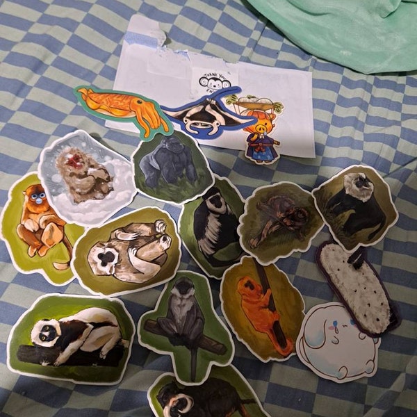 Primate Species Sticker / Vinyl Sticker / Laptop Sticker / Monkey ...