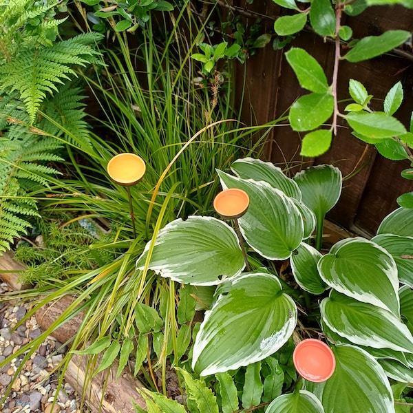 Butterfly Puddler Set of Three, Garden Sculpture Wildlife Garden Décor ...