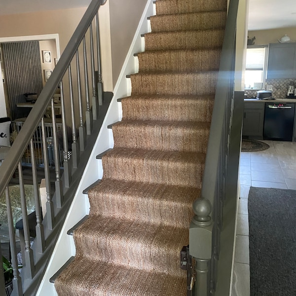 Grey Shed Braided Super and Plush Reversible Indoor Area Rug for ...