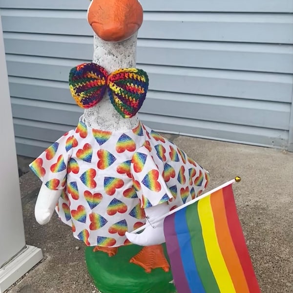 Number 1 Chefs Apron and Hat Porch Goose Outfit, Fathers Day Goose ...