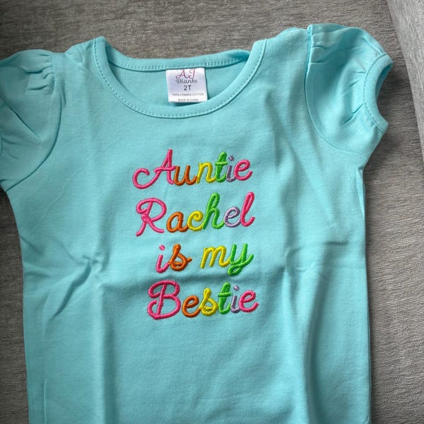 Girls Personalized Shirt, Girls Name Shirt, Personalized Kids Shirt - Etsy