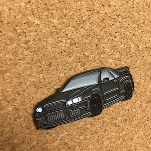 Nissan Skyline GT-R R34 gunmetal Grey/gray Car Pin Sports - Etsy