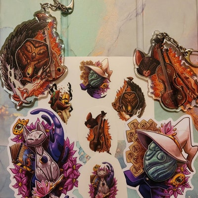 Amphibia Calamity Trio Sasha Anne Marcy Acrylic Keychains - Etsy