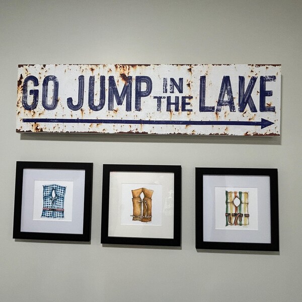 Watercolor Life Jacket Prints - Etsy