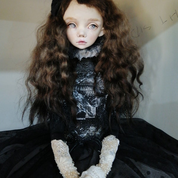 Christine , Art Doll, Sculpture Doll, Interior Doll - Etsy