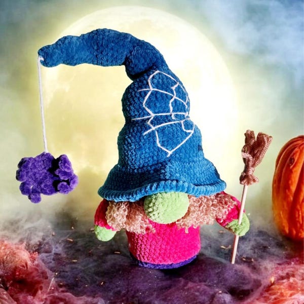 Crochet Gnome Planet Pattern, Crochet Spring Gnome - Etsy
