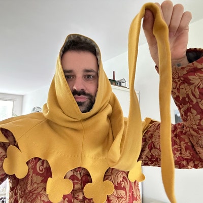 Medieval Veil 100% Silk With Freshwater Pearls Oval Veil With Fillet ...