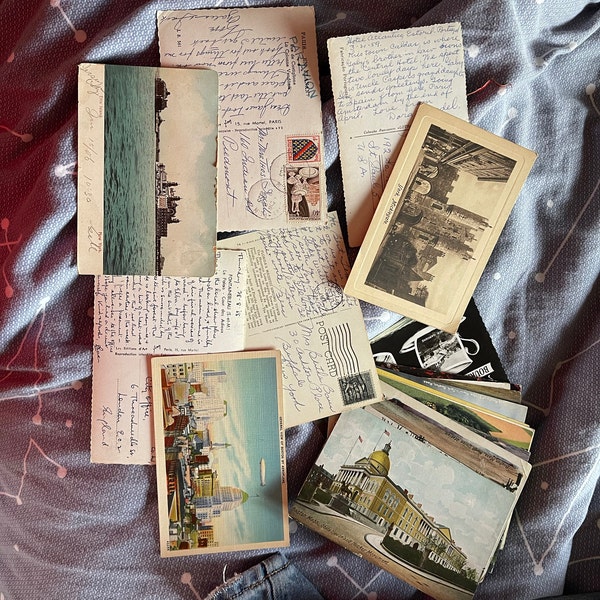 20 Vintage Postcards With Gorgeous Script and Interesting Messages ...