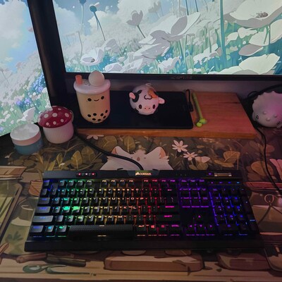 Purple Gold Anime Arch Noren Curtain, Gamer Room Door Curtain Panels ...